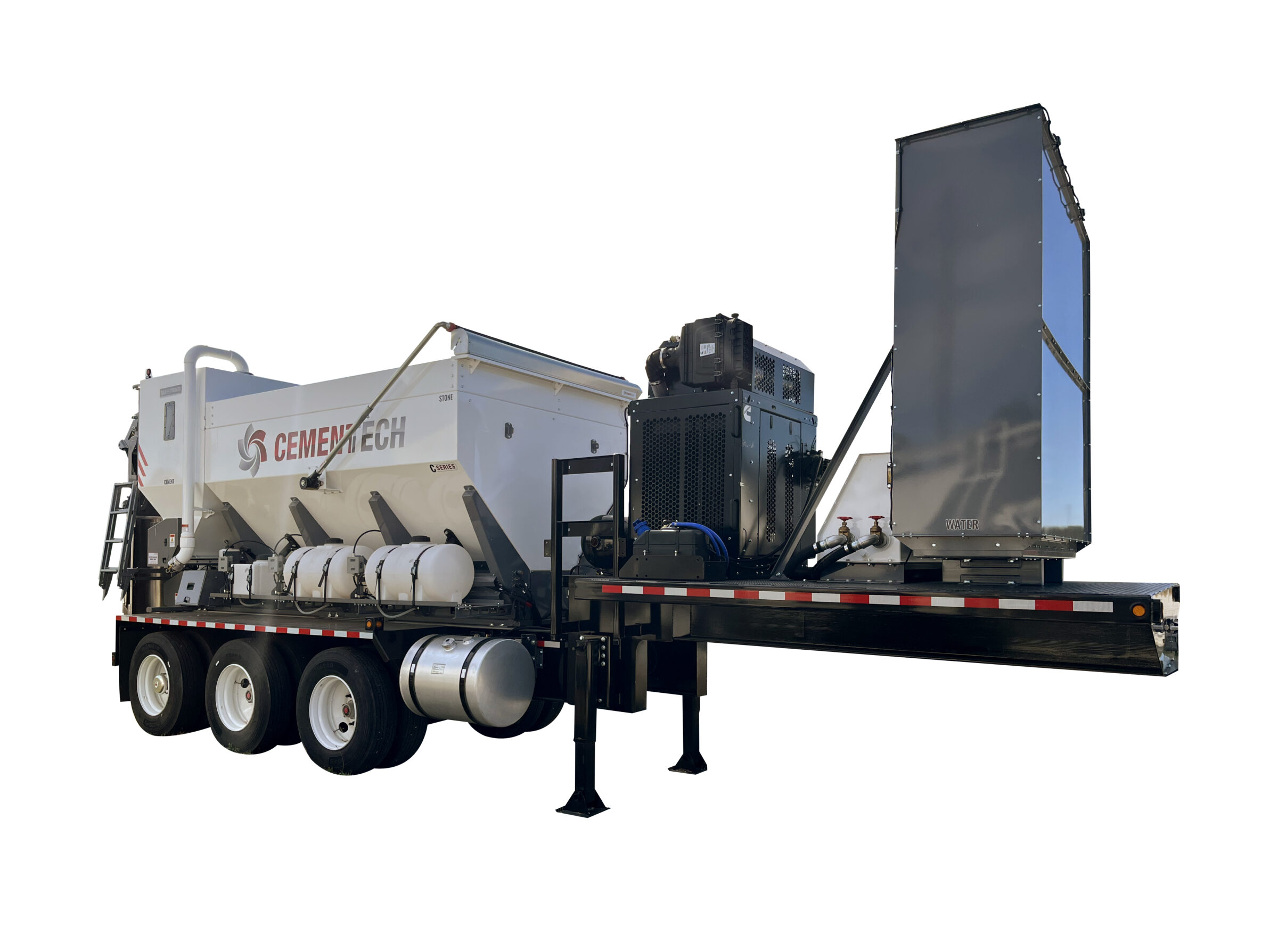 C60T - Trailer Mounted Volumetric Mixer - Cemen Tech