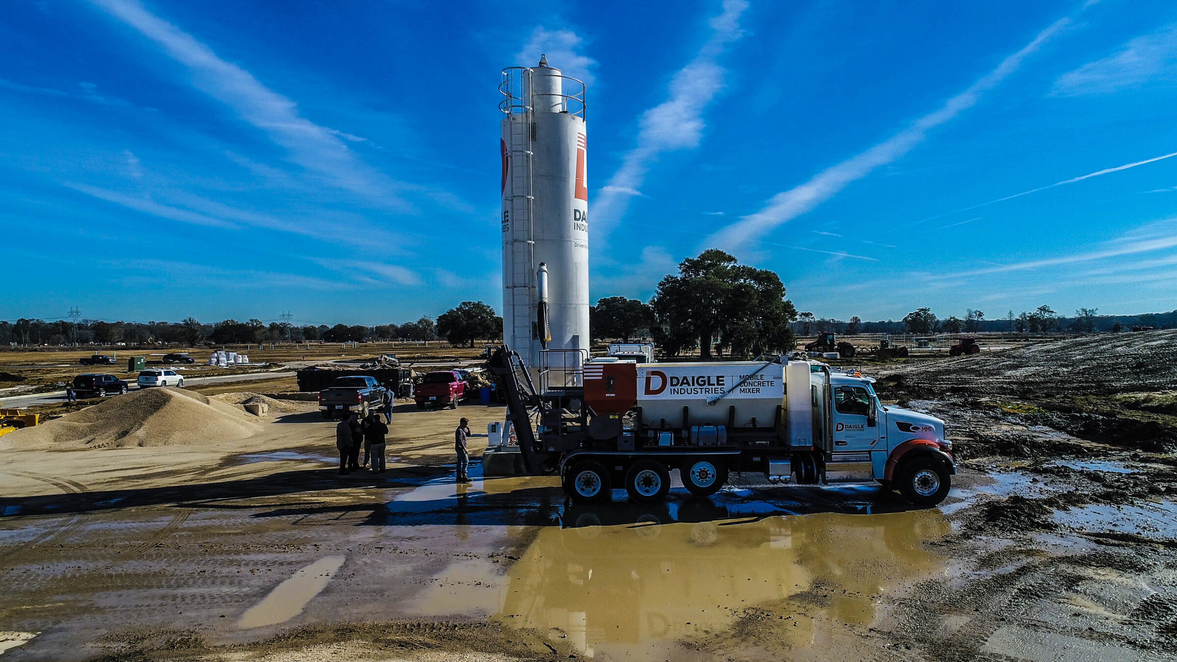 Asphalt Contractor Cuts Concrete Costs with Mobile Mixers